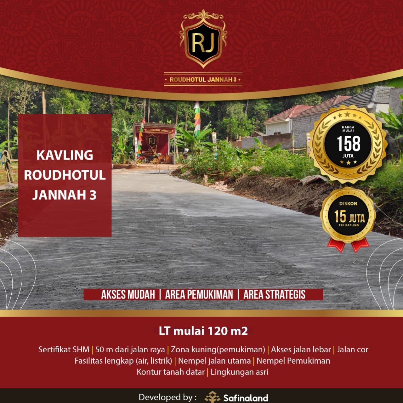 Kavling Roudhotul Jannah 3 - Safinaland